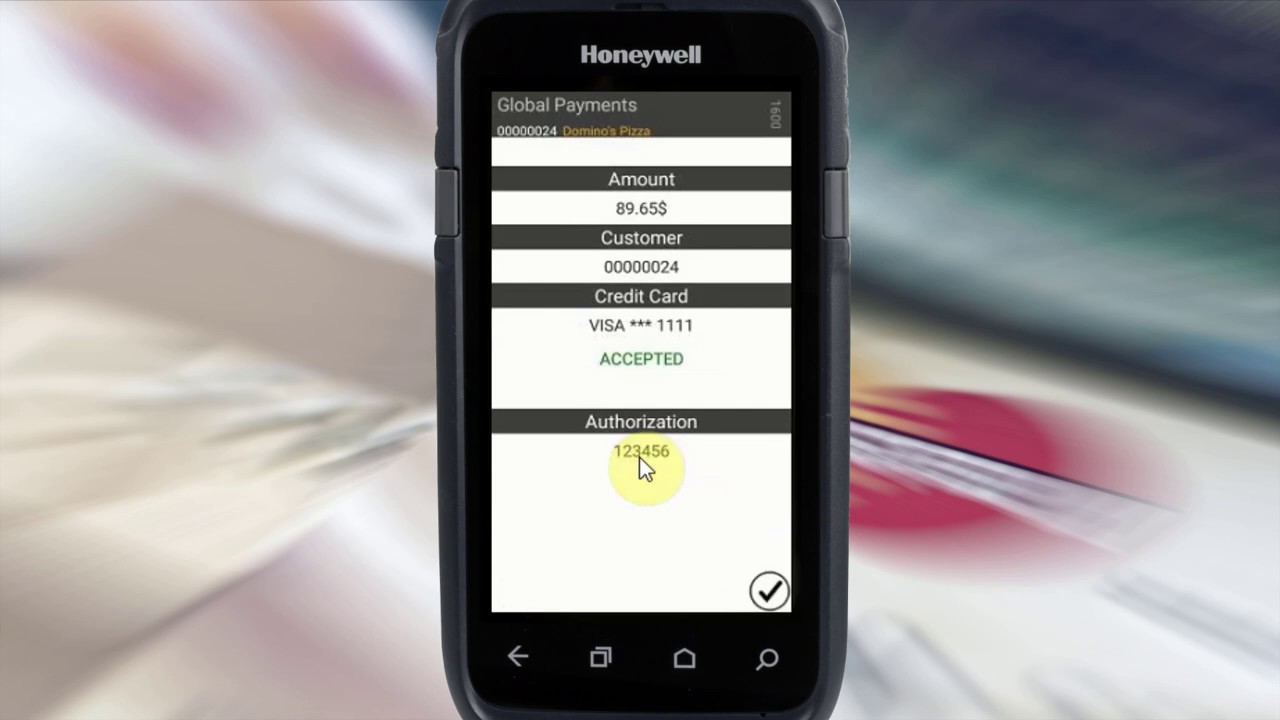 Contactless credit card processing using CIS Group's Companion Route.