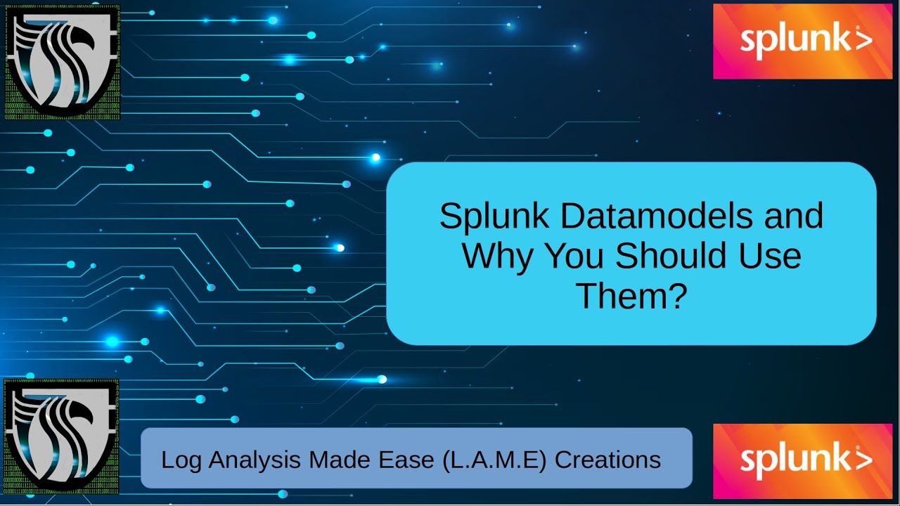 Splunk Data Models - Why Should You Use Them?