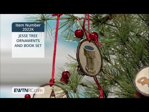 2022K_JESSE TREE ORNAMENTS AND BOOK SET