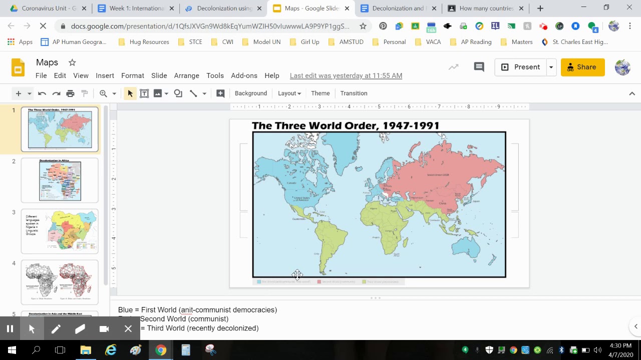 Understanding Decolonization: Maps and Reading Instructions