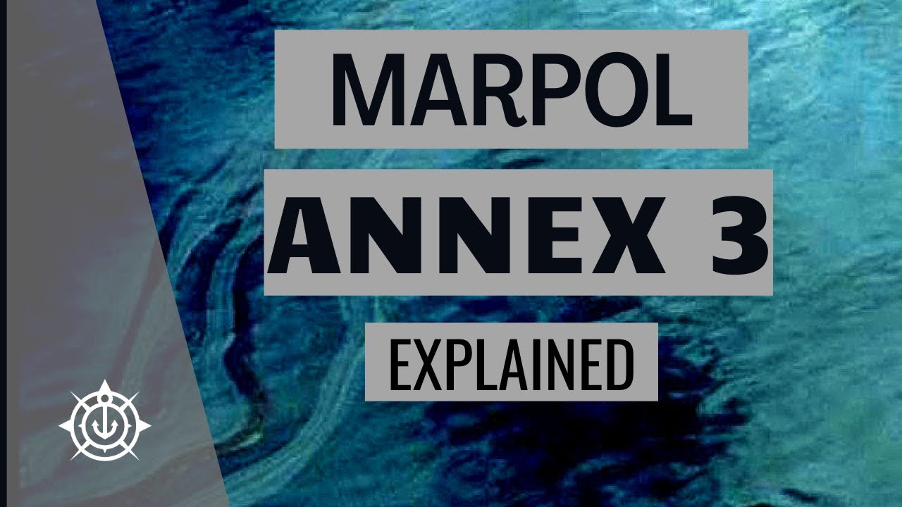 MARPOL Annex 3
