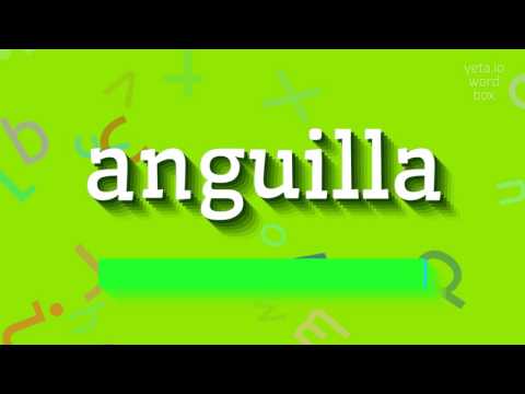 How to say "anguilla"! (High Quality Voices)