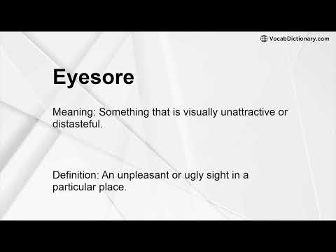 Eyesore Meaning