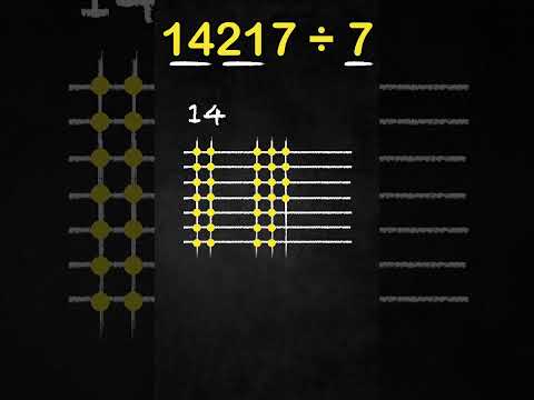 Divide by 7 Trick | Division Japanese Trick | #shorts #short #viral #publicmaths