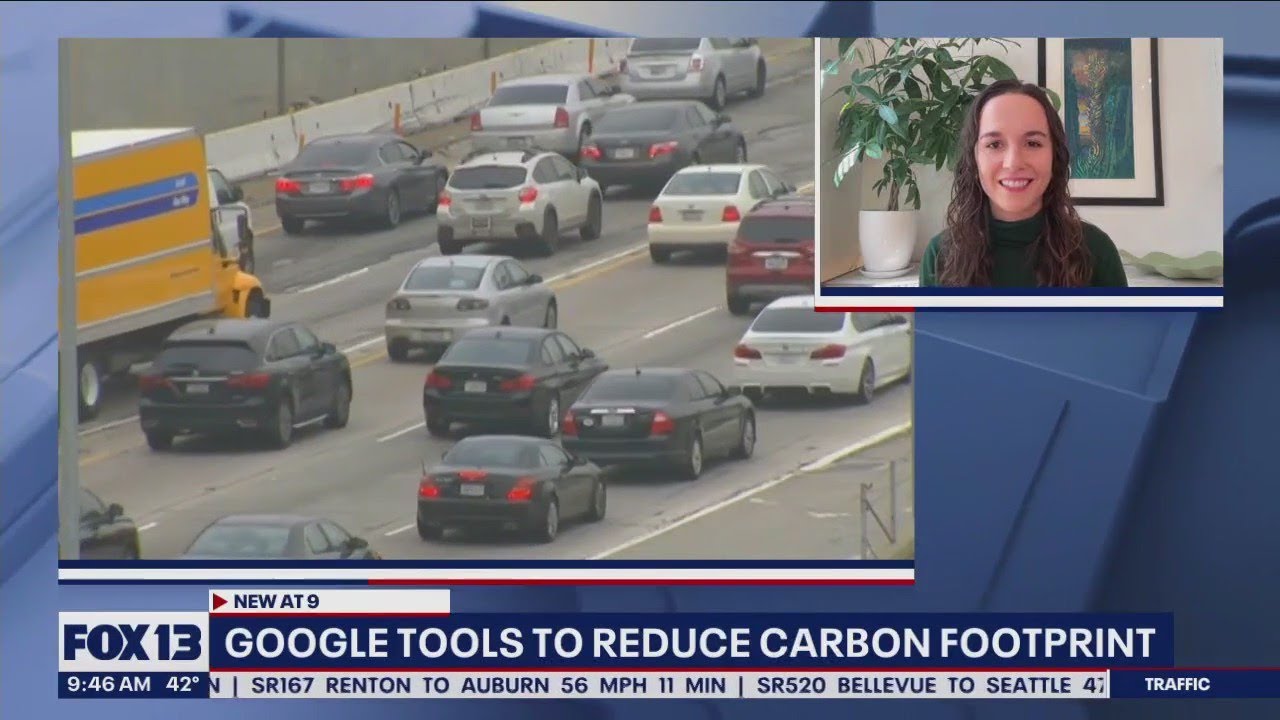 Google tools to reduce carbon footprint