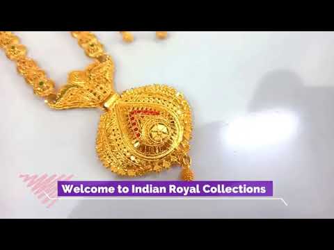 Latest onegram jewelry indian royal Collections