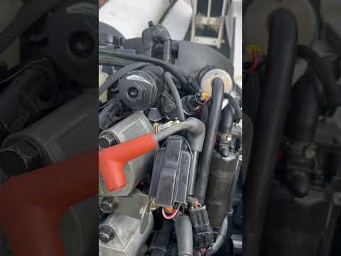 Evinrude ETEC 60 Outboard Engine Spark Plug Service #outboard #2stroke #boat #engine #etec #evinrude