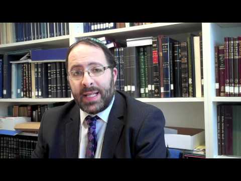 Rabbi David Mason: Why is the Basic Period of Mourning (the Shiva Week) 7 Days?