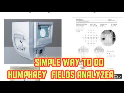 Humphrey fields analyzer