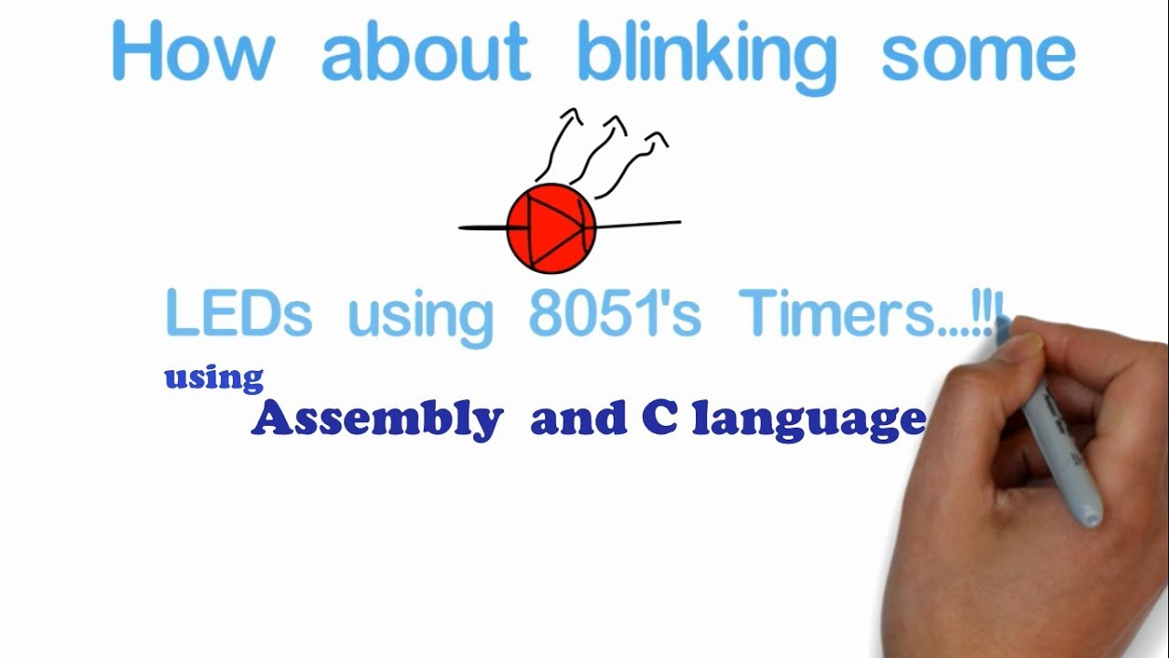8051 Timer Programming with Assembly and C