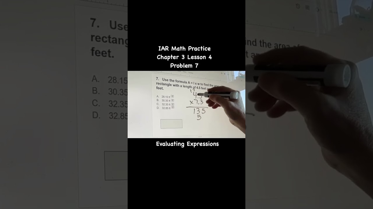Evaluating Expressions  Problem 7 #shortsfeed #mathtutor #mathteacher #mathlesson #mathcourse