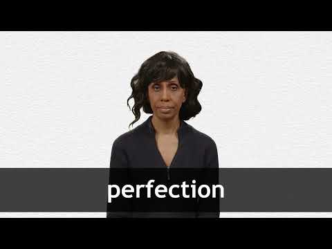 PERFECTION 释义 | 柯林斯英语词典