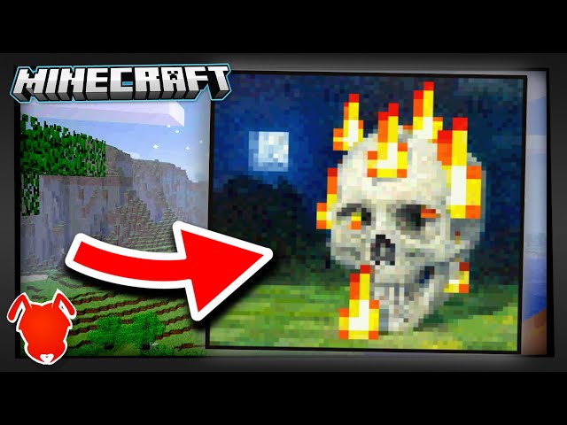 Skull on Fire java to bedrock 1.19.30 Minecraft Map