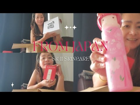 unboxing SK-II skin care from japan