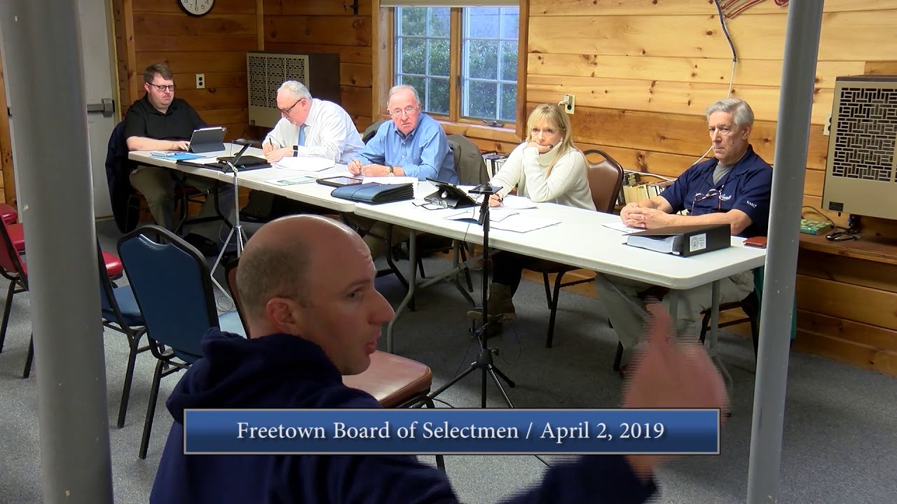 Board of Selectmen Meeting, 4/2/19