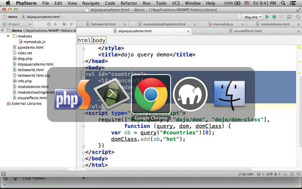 The dojo/query Module