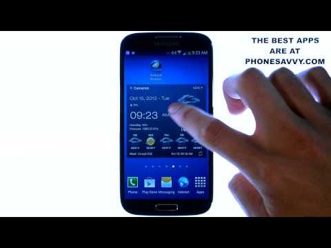 Android Weather and Clock Widget - App Review - Best Weather Widget Available