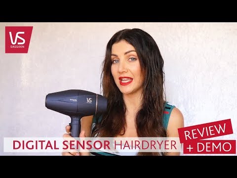 Digital Sensor Dryer Review & Demonstration by Oz Beauty Expert | VS Sassoon