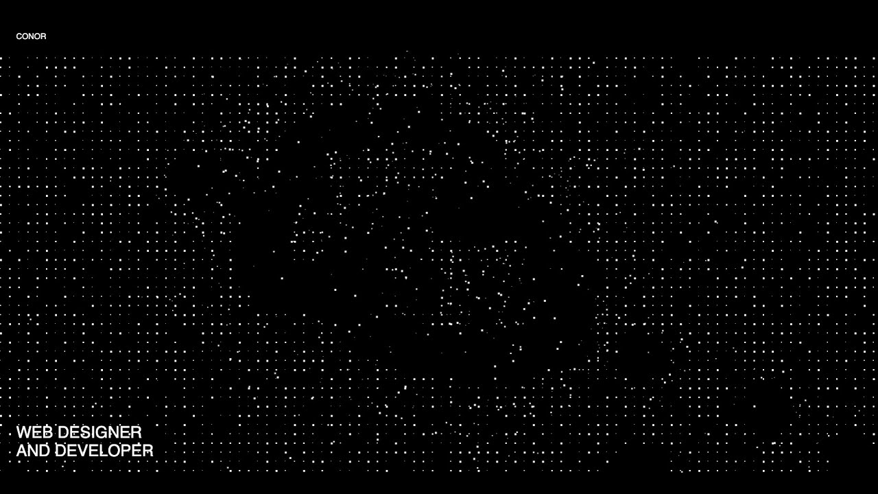 JavaScript Particles Animation on Mouse Move