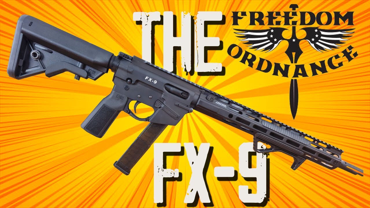 Freedom Ordnance FX-9 Semi-Automatic 9x19mm FDE Rifle, 14.5" Barrel ...