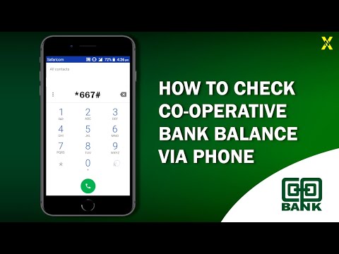 Check Co-Operative Bank Balance Via Phone (USSD Code)
