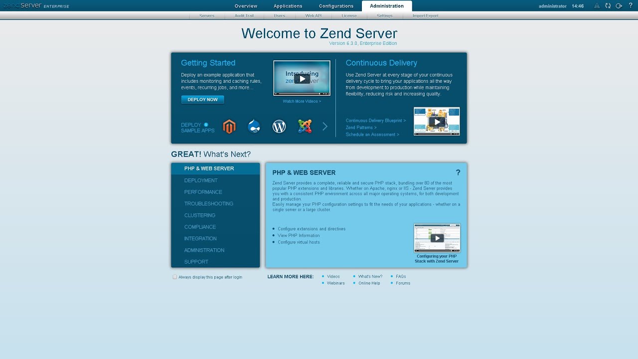 Introducing Zend Server