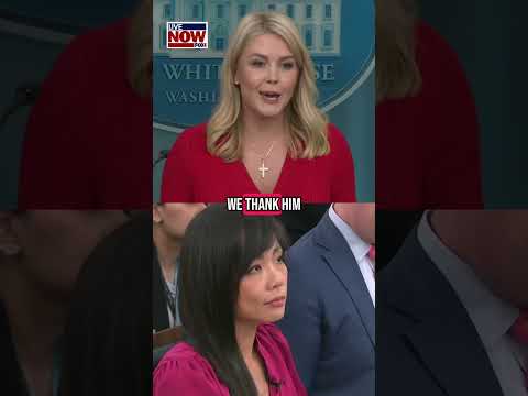 Karoline Leavitt asked about Trump’s reaction to Elon Musk DOGE comments on the deficit