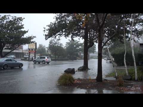 Mary Ave. Sunnyvale storm river