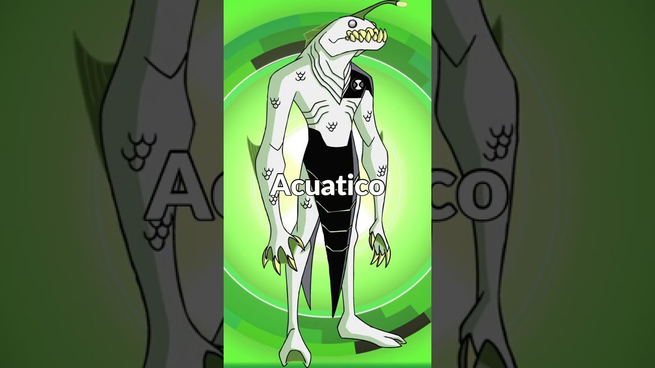 De que especie es Acuático? Ben 10