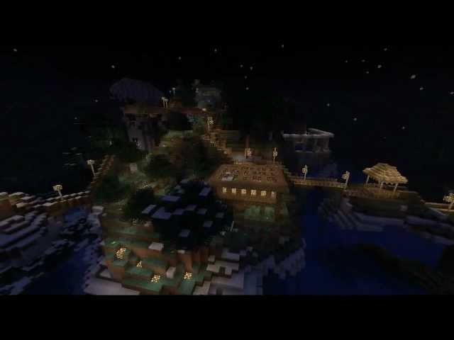 Island on the cloud Minecraft Map