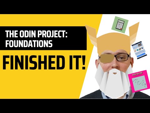 The Odin Project: Foundations [I Finished it!]