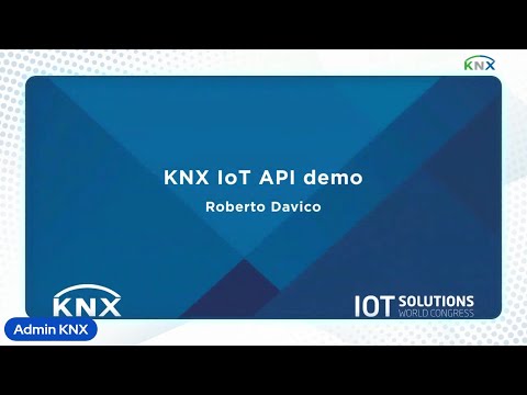 KNX IoT API demo