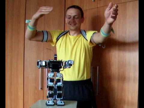 Humanoid Robot + Homebrew Waldo = Big Smiles | Hackaday