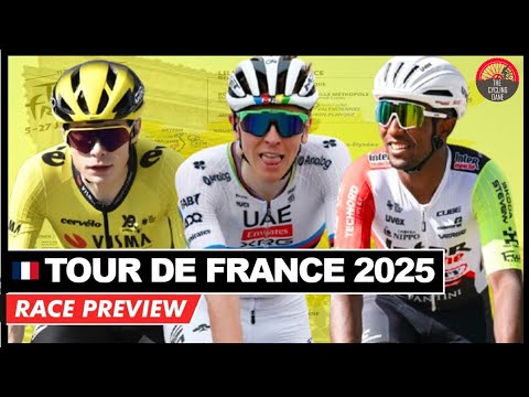 Tour de France 2025 PREVIEW SHOW - Tadej Pogacar & Jonas Vingegaard In the Mountains? Girmay Green?