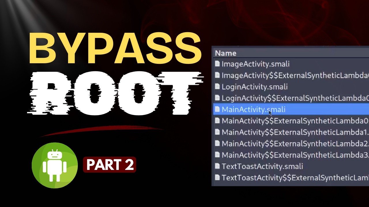 How to Bypass Android Root Checks via Smali Patching (No FRIDA)