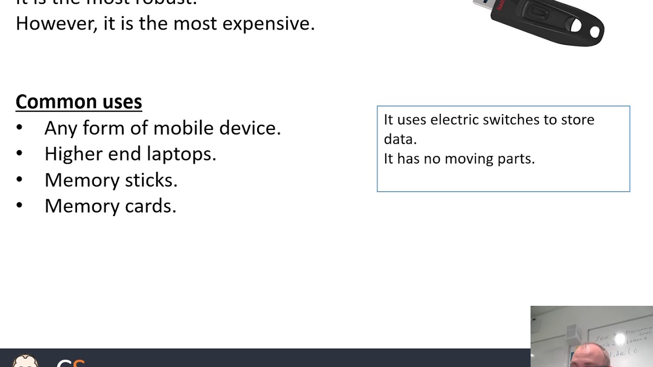 OCR GCSE revision - storage devices