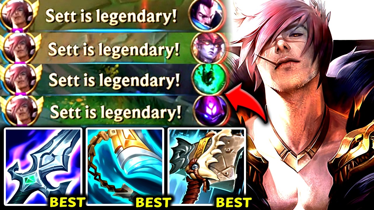 SETT TOP IS LITERALLY A 1V5 MONSTER (NEVER FAILS TO 1V9👌) - 2026 Sett TOP Gameplay Guide