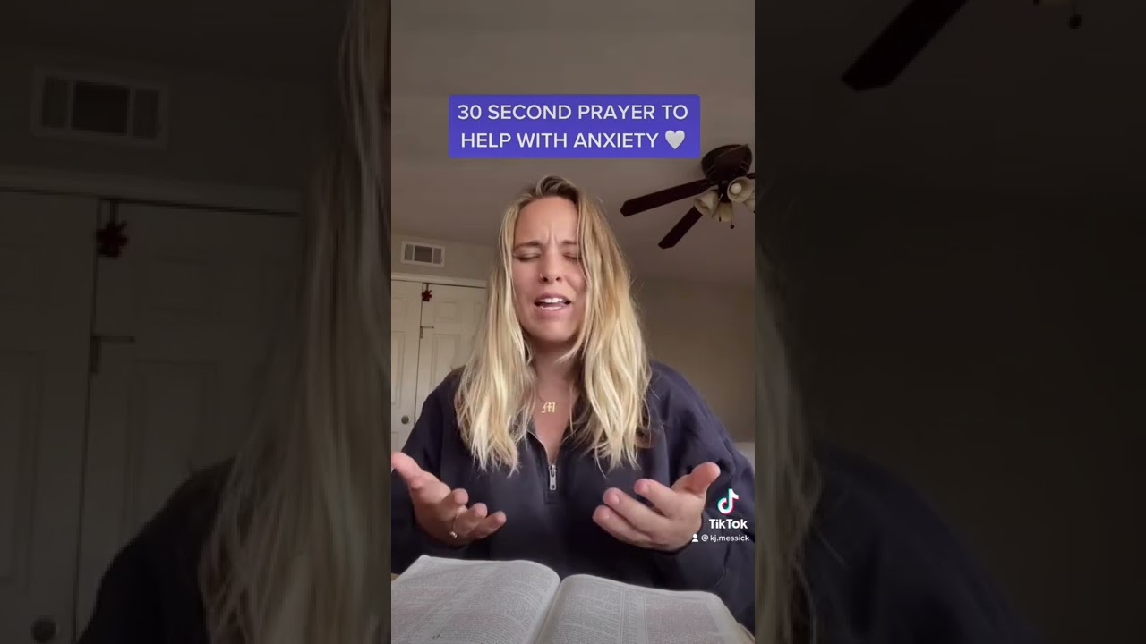 I always pray this when I feel anxious 🥺