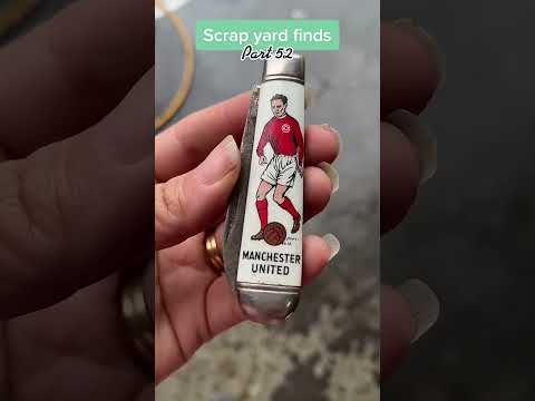 Scrapyard finds! One man's trash is another man's treasure! 🗑️💎 | SWNS #shorts #treasure #scrap