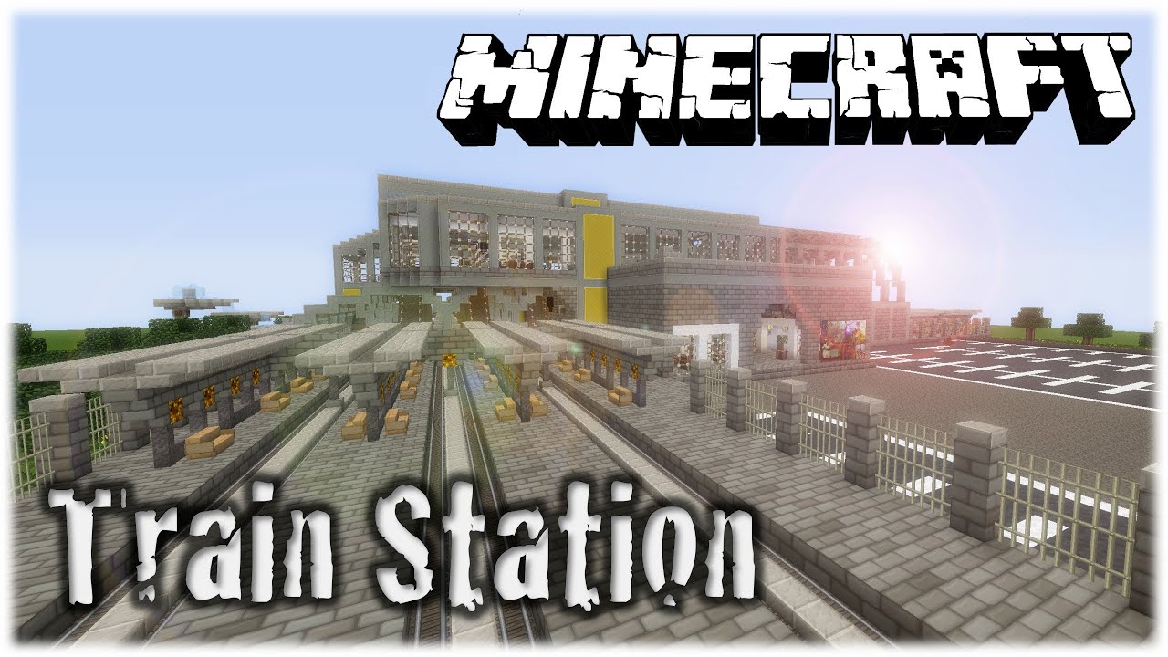 Minecraft Railway Station Layout