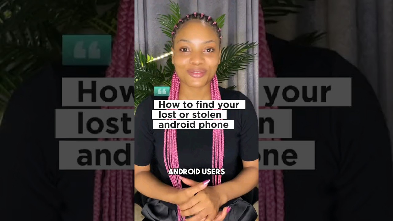 Here's HOW To Find Your Lost Or Stolen Android Phone !!! #androidtricks #learnmore