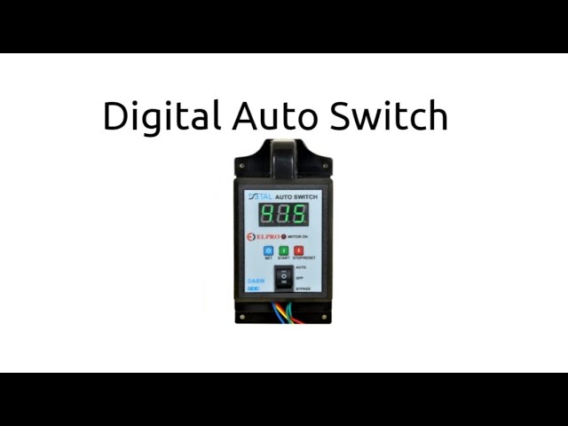 Motor Automatic Switch - Dry Run Auto Switch Manufacturer from Ahmedabad
