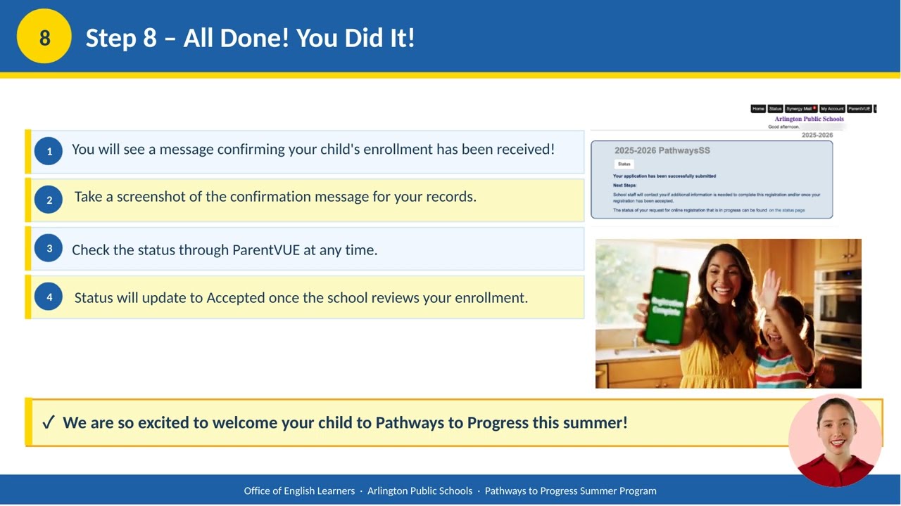 2026 Pathways to Progress Summer Program Registration