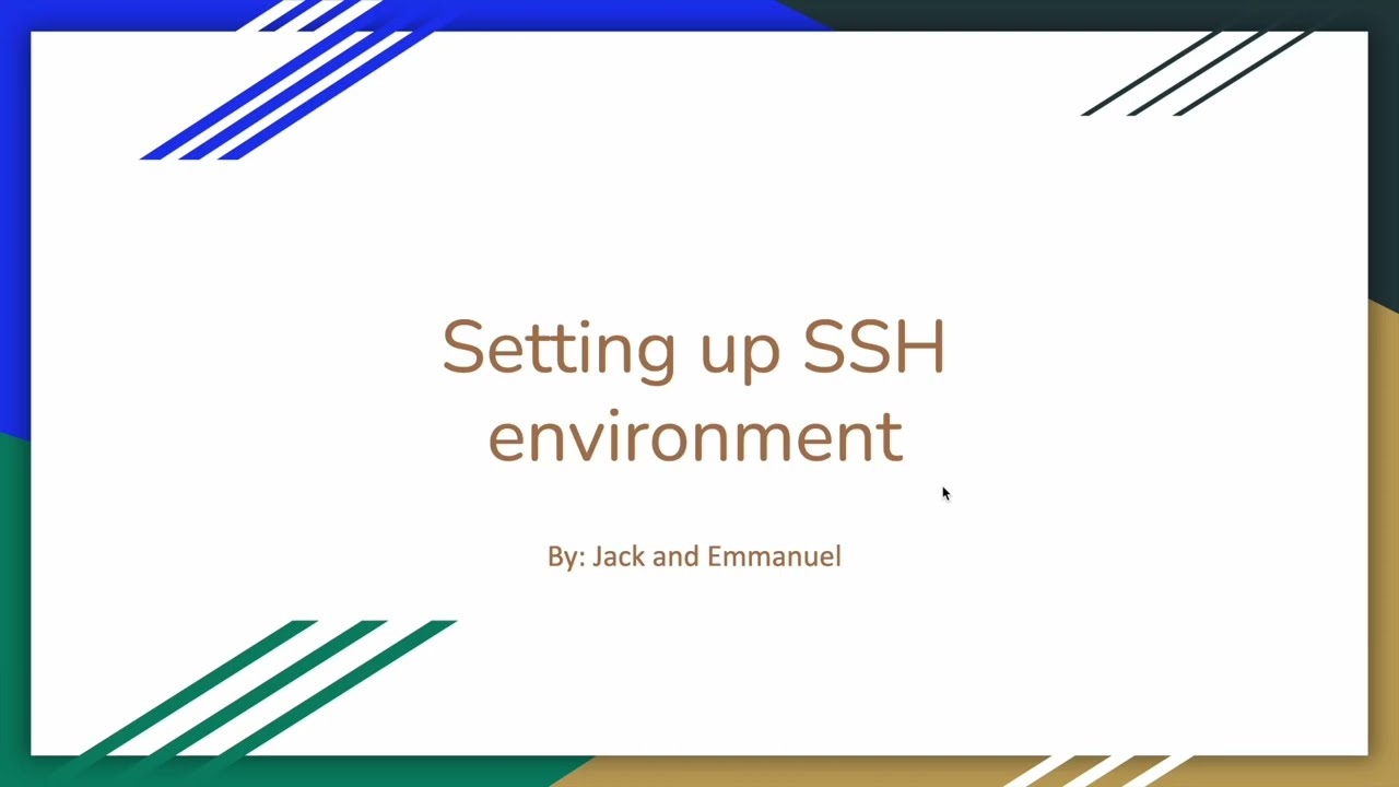 PrairieLearn SSH Environment Setup