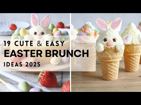 19 Cute and Easy Easter Brunch Ideas #thecheerfulspirit