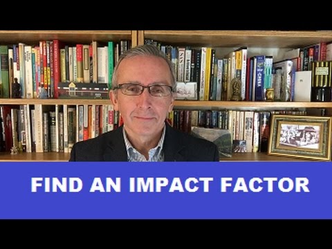 How to Find an Impact Factor