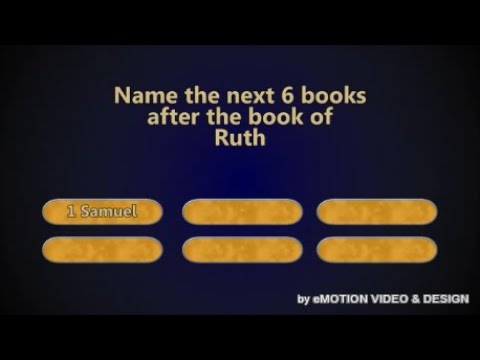 BOOKS OF THE BIBLE QUIZ OLD TESTAMENT | BIBLE TRIVIA GAME | ONLINE GAMES FOR BIBLE STUDY