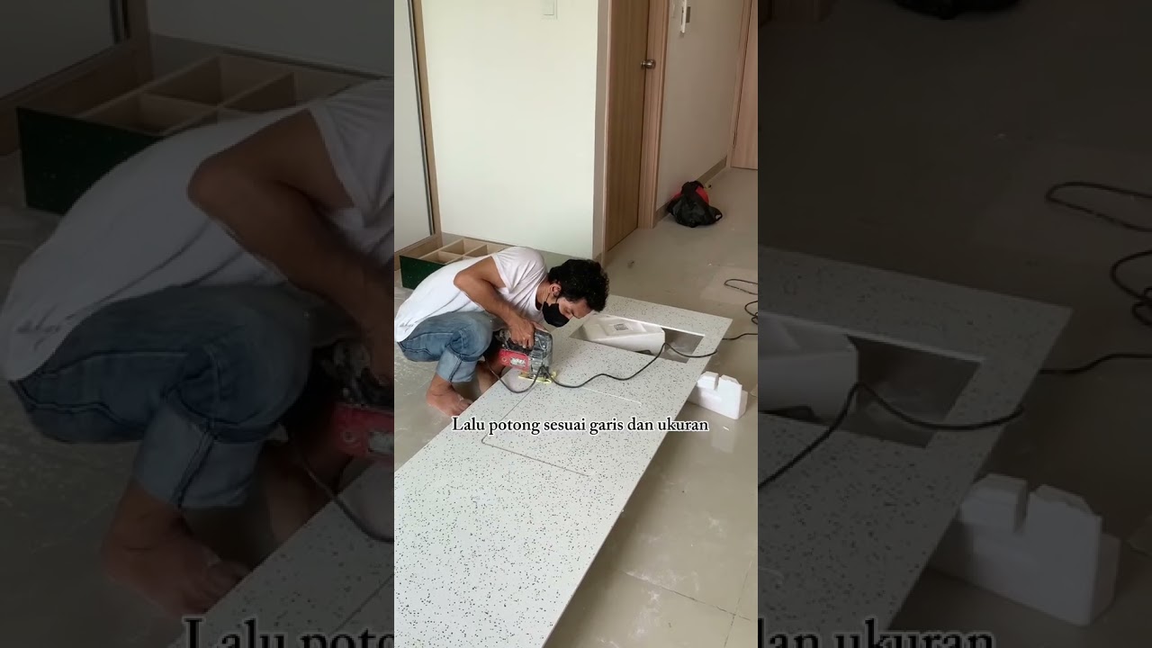 Pemasangan Solid Surface