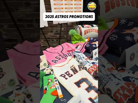 The Astros released some of their 2025 promotions coming up this season! #shorts #mlbb #mlb