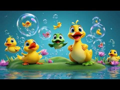 Ducky Dee Sings Loud | Fun Nursery Rhyme for Kids | English Rhymes for Toddlers